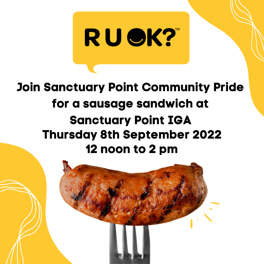 RUOK Day BBQ - Sanctuary Point Community Pride